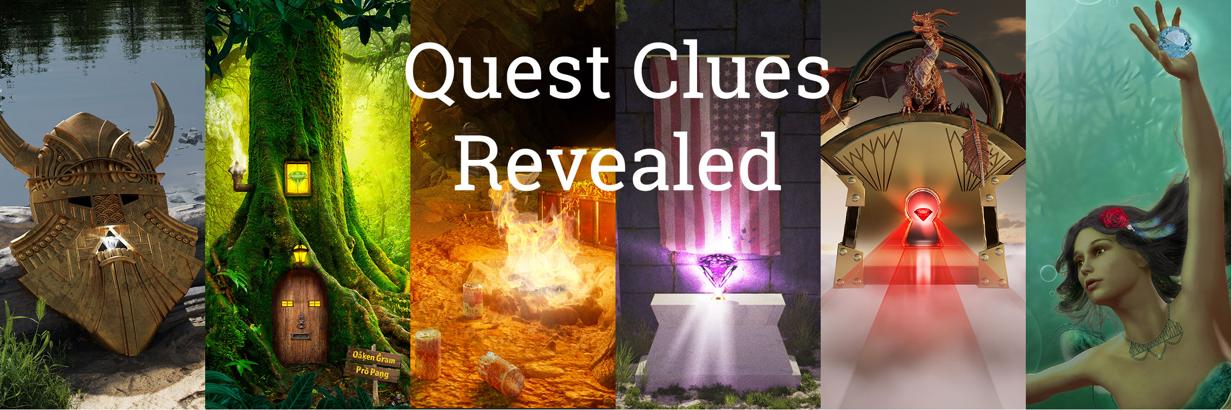 Answers to Quest Clues – Trek for Treasure